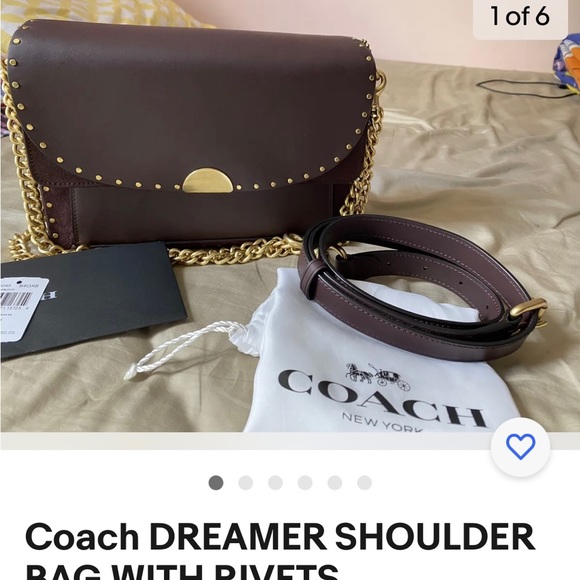 Coach | Bags | Coach Dreamer Shoulder Bag With Dual Shoulder Straps ...
